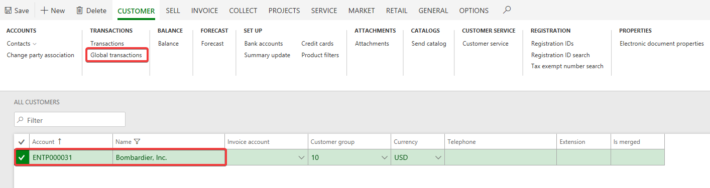 Utilizing Global Transactions In Dynamics 365 For Finance And Operations Logan Consulting