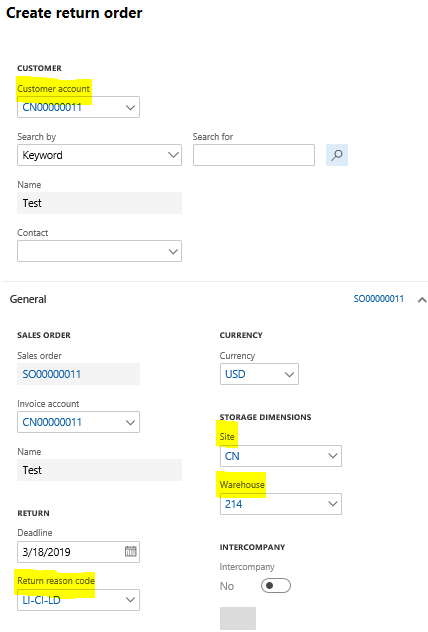 Customer Return Overview in Dynamics 365 for Finance and Operations ...