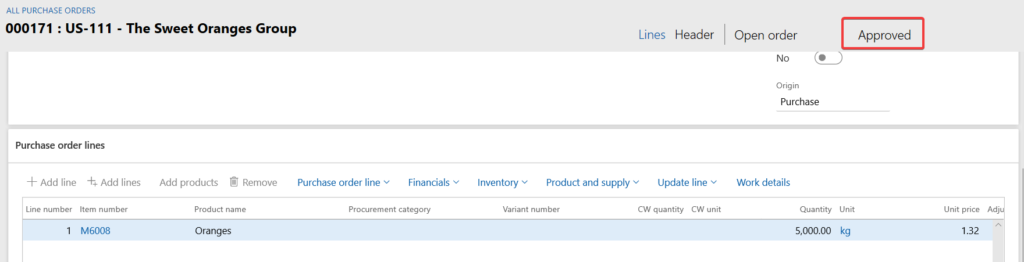 Purchase Order Approval through Mobile App in Dynamics 365 for Finance ...
