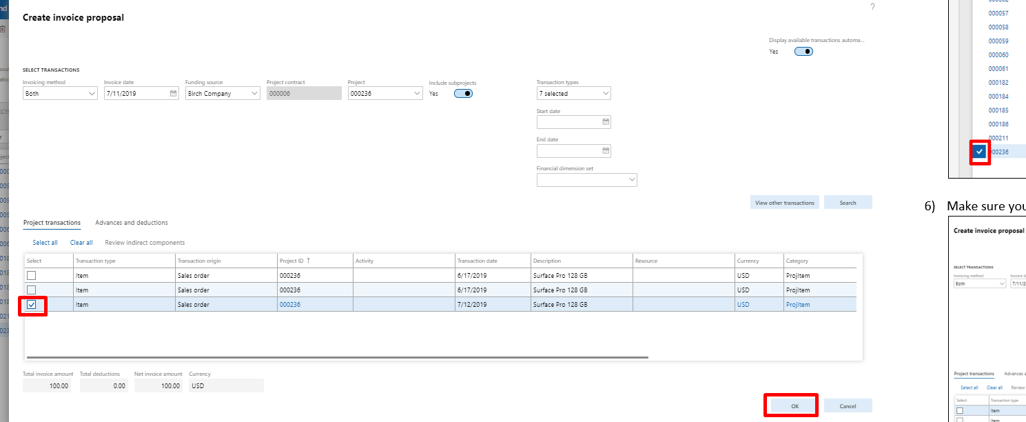 Invoicing Project Sales Orders in Microsoft Dynamics 365 for Finance ...