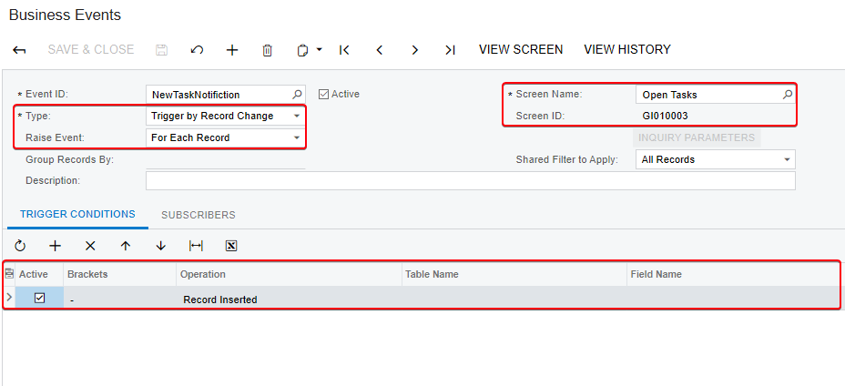 Using a Business Event to Send an Email Notification in Acumatica: Task ...