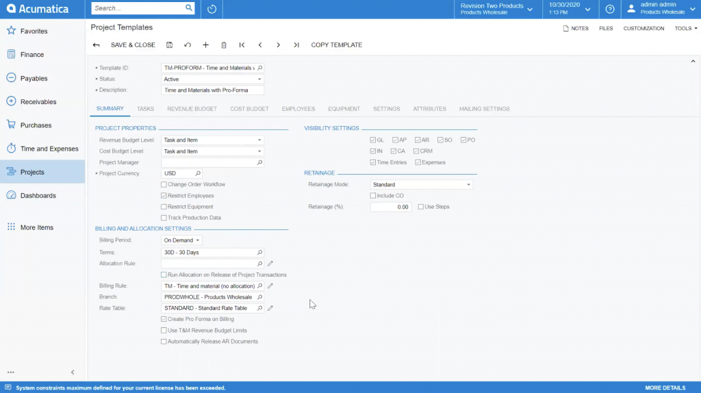 6 Useful Project Accounting Features in Acumatica - Logan Consulting