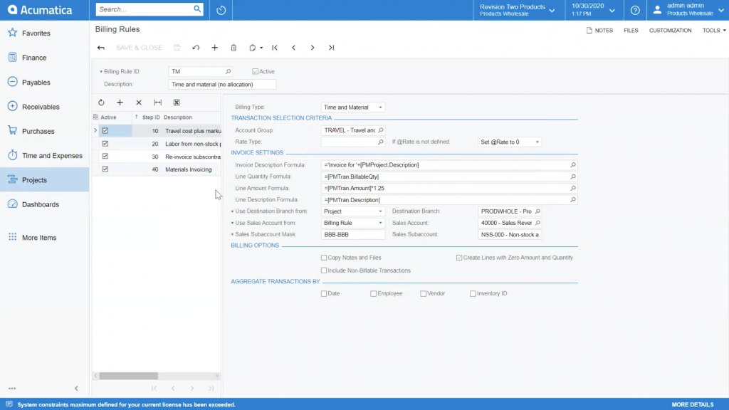 6 Useful Project Accounting Features in Acumatica - Logan Consulting
