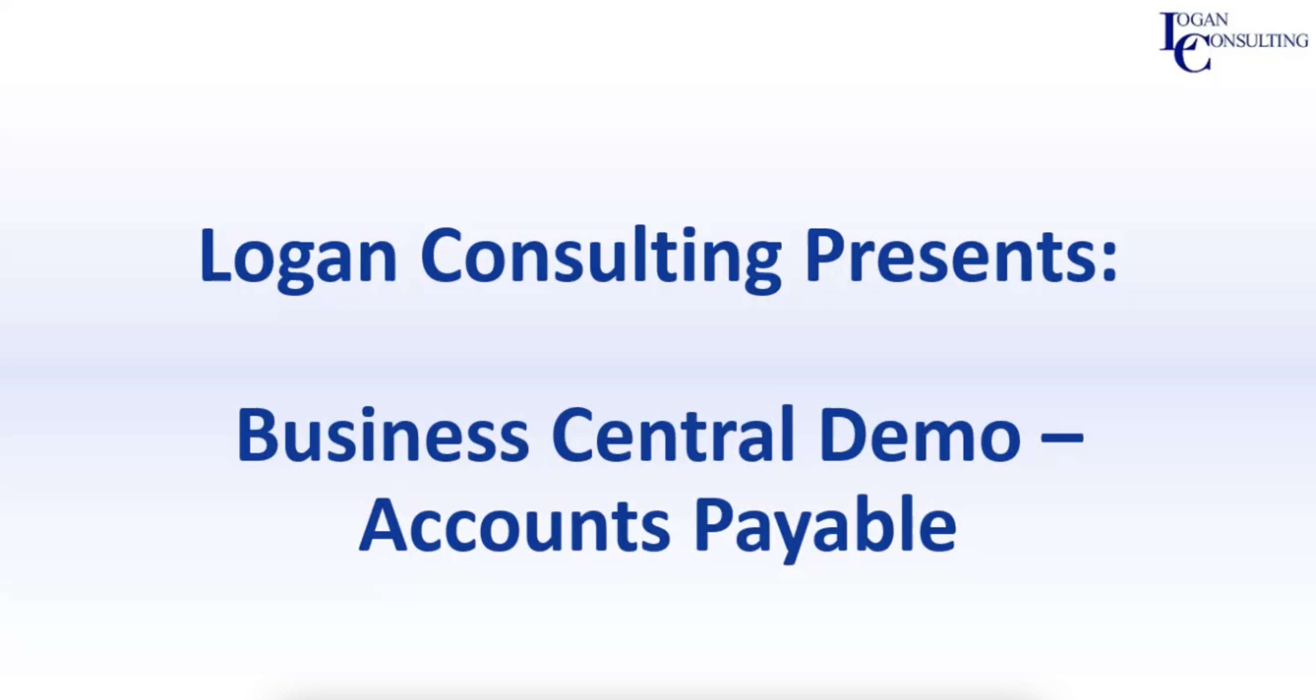 Processing Accounts Payable in Business Central: An In-Depth Demo ...