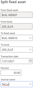 Utilizing the Split Fixed Asset Function in Microsoft Dynamics