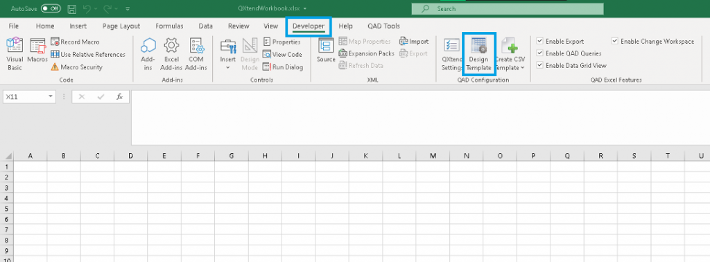 Downloading New Templates in QAD’s Excelerator - Logan Consulting