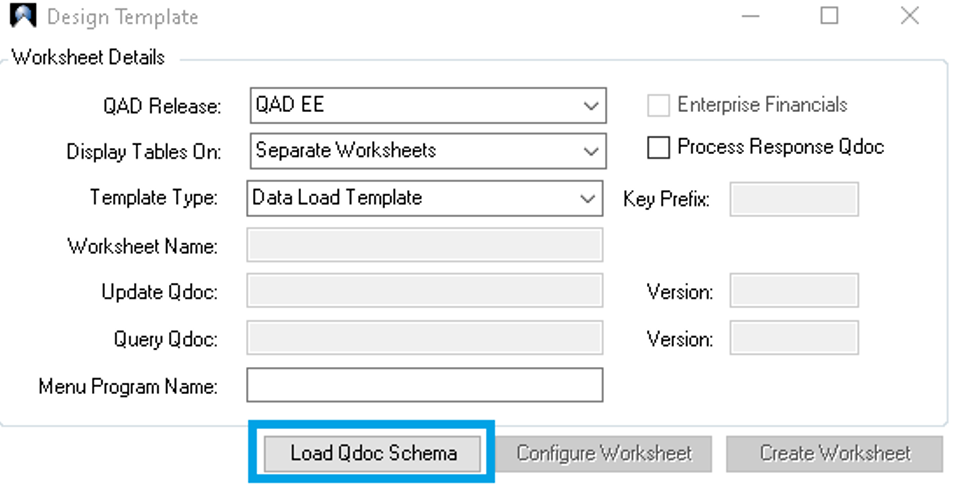 Downloading New Templates in QAD’s Excelerator - Logan Consulting