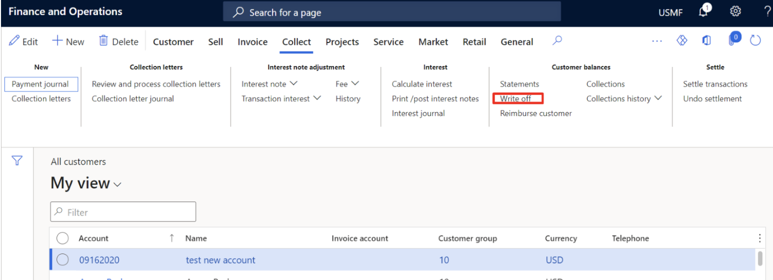 Easily Write Off Bad Debt with Dynamics 365 for Finance
