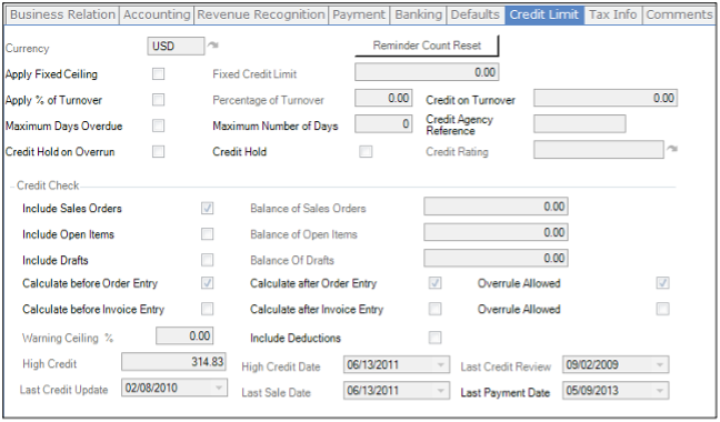 Creating Customer Profiles in QAD - Logan Consulting