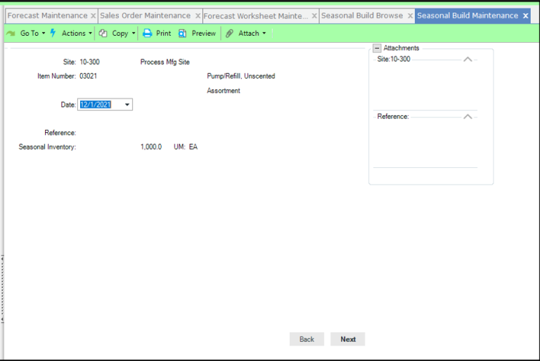 Using QAD to Manage Customer Forecast - Logan Consulting