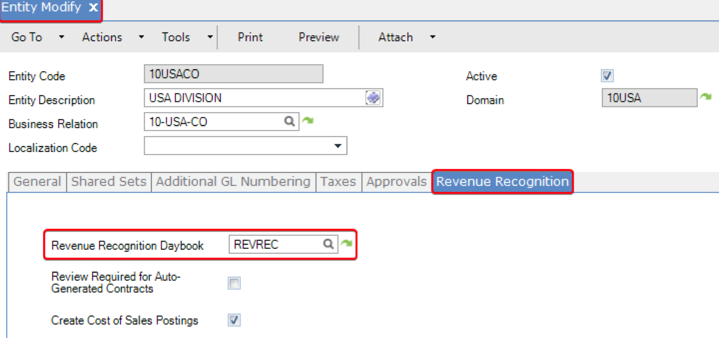 Revenue Recognition in QAD - Logan Consulting
