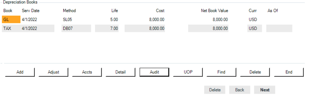 Creating Fixed Assets in QAD - Logan Consulting