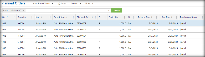 New QAD AUX Functionality: Firm Purchasing - Logan Consulting
