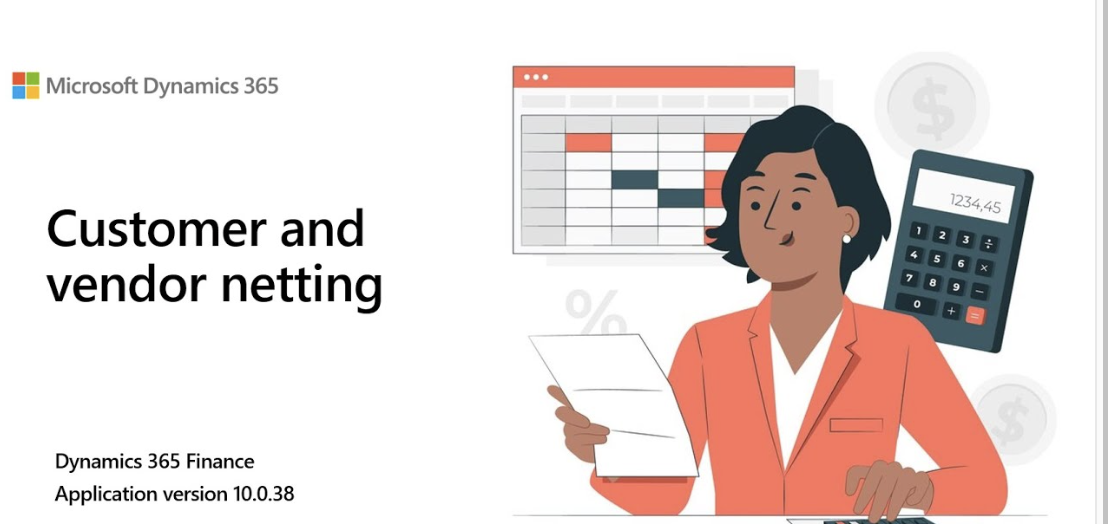 Customer and Vendor Netting in Microsoft Dynamics 365 Finance