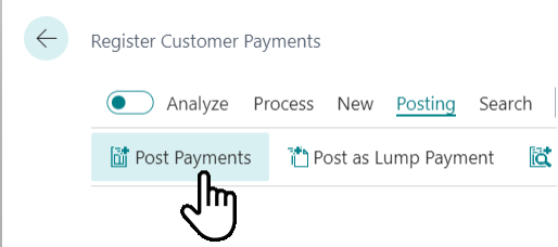 Register Customer Payments in Dynamics Business Central - Logan Consulting
