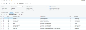Acumatica: Import By Scenario (Simple) - Logan Consulting