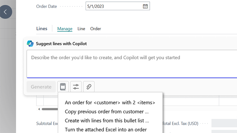 Creating Sales Lines Easily with Copilot - Logan Consulting