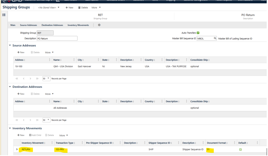 Return To Vendor Process in AUX - Logan Consulting