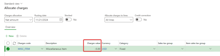 Updating Inventory Cost in Microsoft Dynamics 365