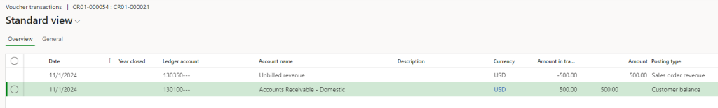 Unbilled Revenue Vs. Deferred Revenue in Dynamics 365 Finance