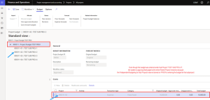 Project Management and Accounting in Microsoft D365